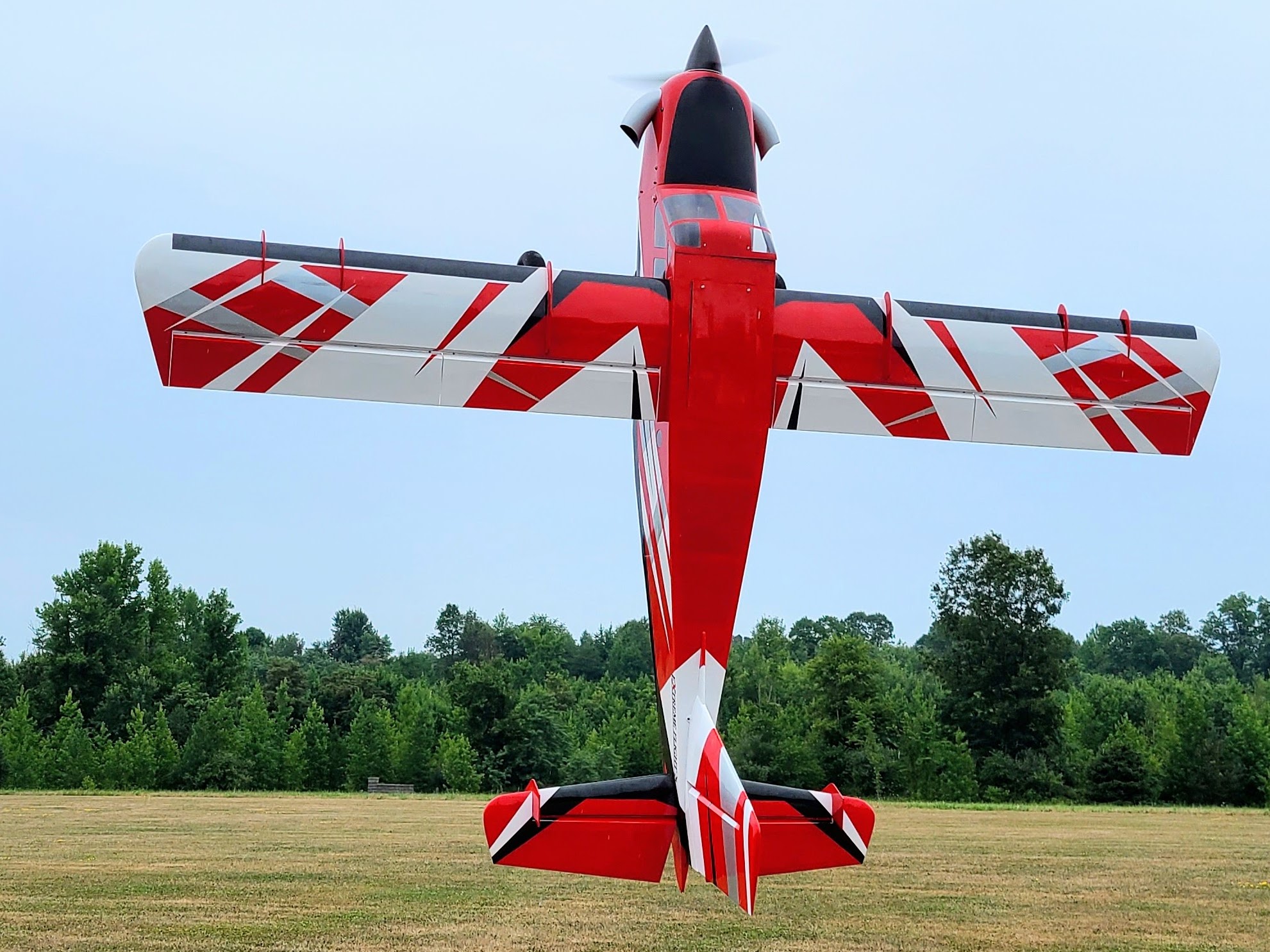 140" (120cc) Turbo Bushmaster - RED Scheme - Gonzo Hobbies